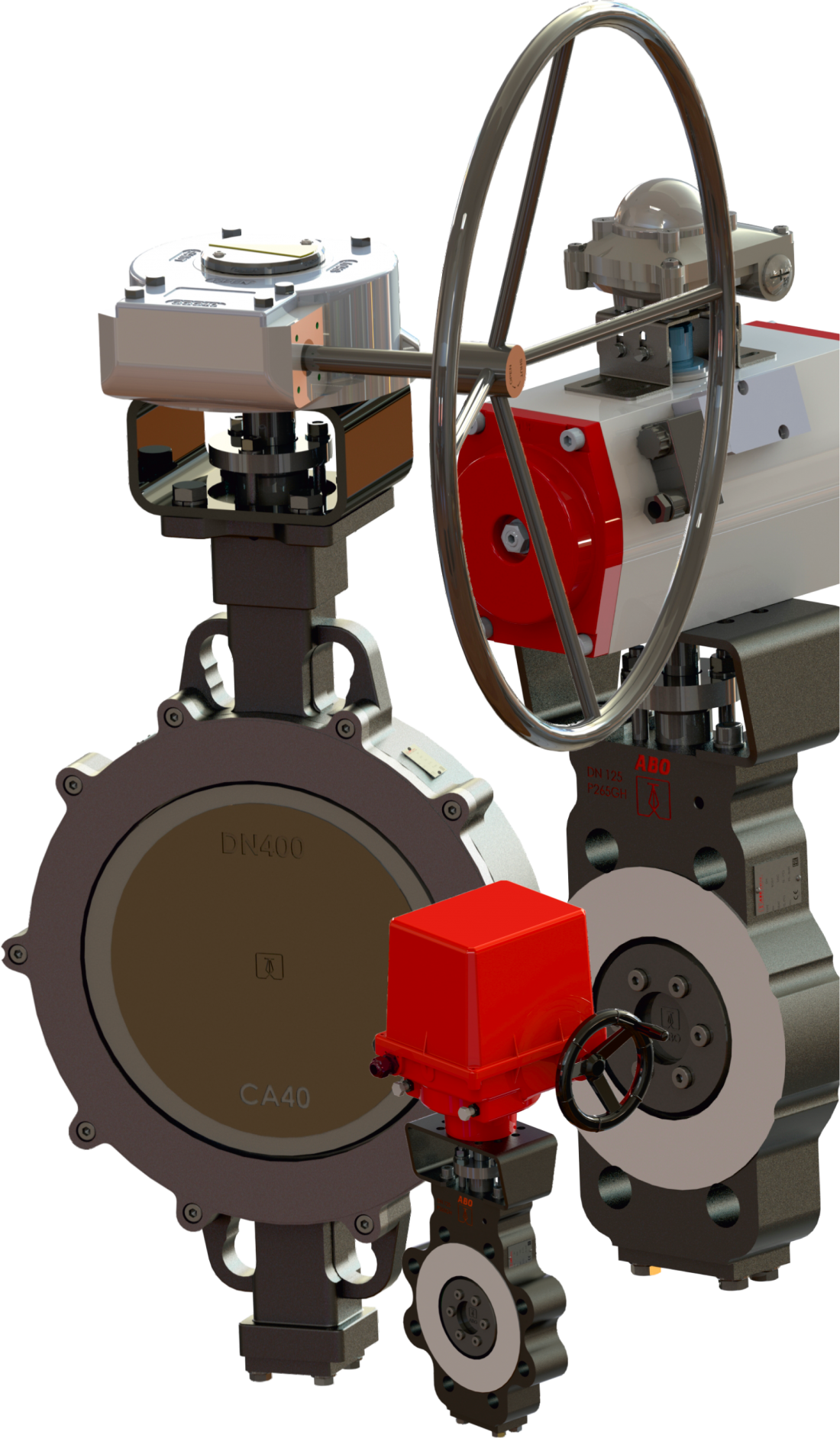 Exzentrische Absperrklappen | ABO valve, s.r.o.