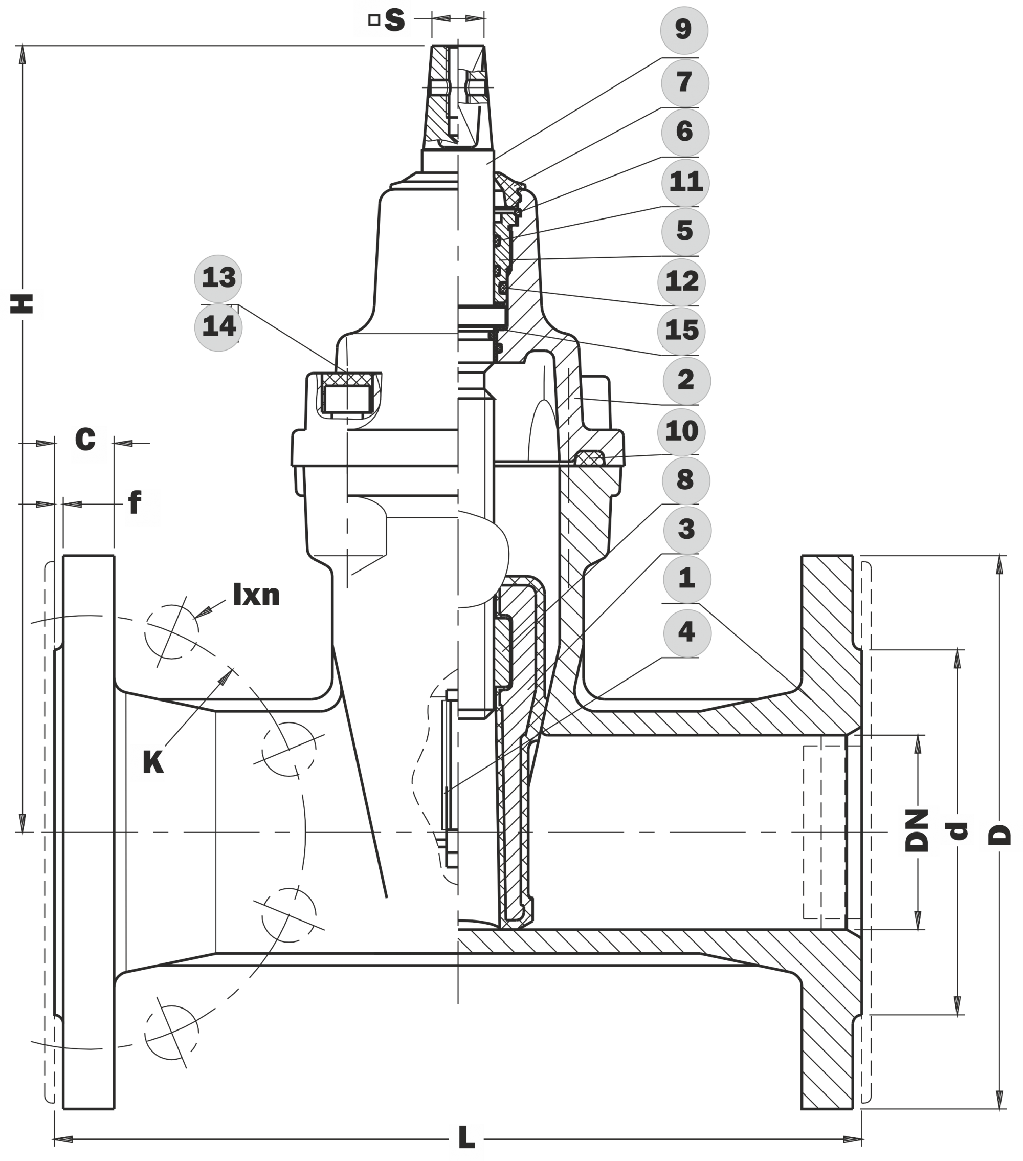 Resilient seated Gate Valves Series 421 / 420 | ABO valve, s.r.o.